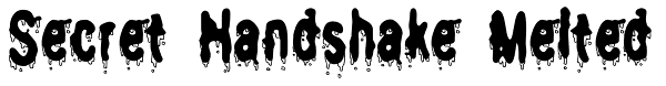 Secret Handshake Font | Font Spy