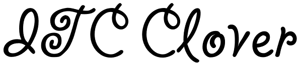 Font Spy | ITC Clover Font