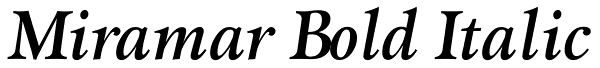 Miramar Font | Font Spy