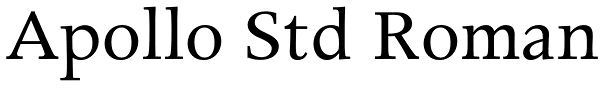 Font Spy | Apollo Font
