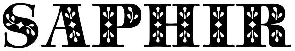 Saphir Font | Font Spy