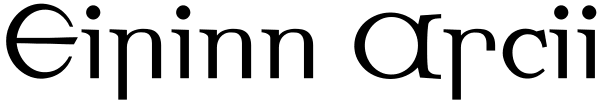 Eirinn Font | Font Spy