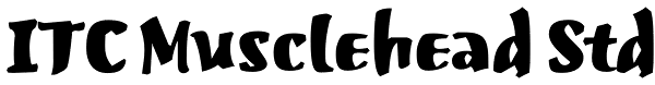 ITC Musclehead Font | Font Spy