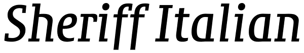 Font Spy | FF Sheriff Font