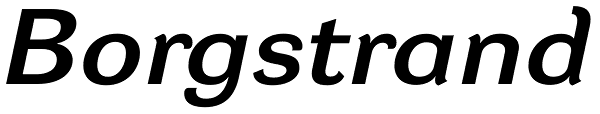 Borgstrand Font | Font Spy