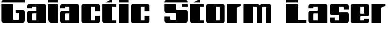 Galactic Storm Font Free Download | Font Spy