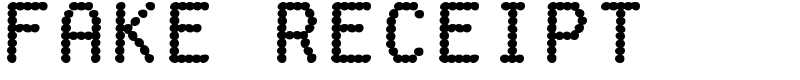 Font Spy | Fake Receipt Font Free Download