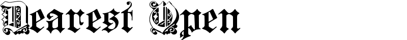 Dearest Font Free Download | Font Spy