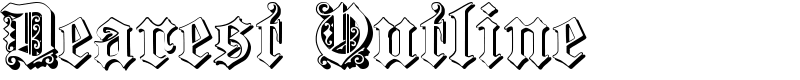 Dearest Font Free Download | Font Spy