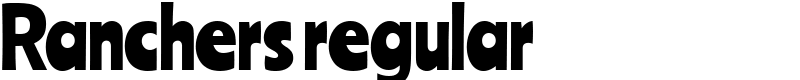 Ranchers Font Free Download | Font Spy