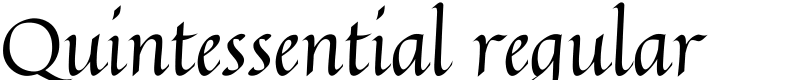 Quintessential Font Free Download | Font Spy