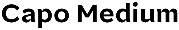 Capo Font | Font Spy
