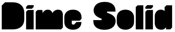 Dime Font | Font Spy