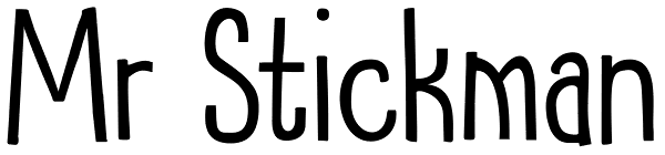 Font Spy | Mr Stickman Font