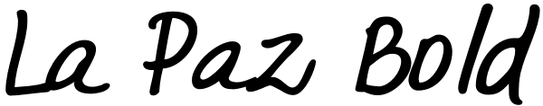 Font Spy | La Paz Font