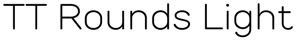 TT Rounds Font | Font Spy