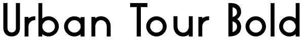 Urban Tour Font | Font Spy